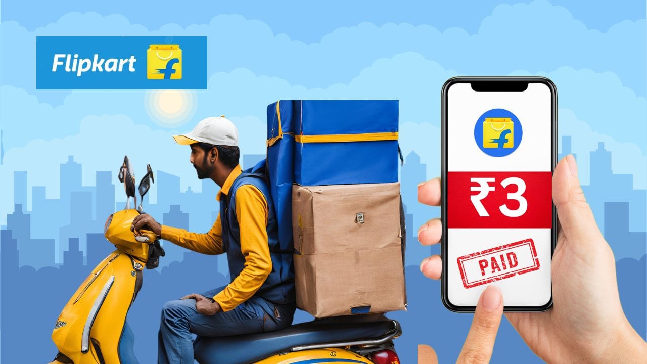 Flipkart Introduces Rs 3 Platform Fee on Orders